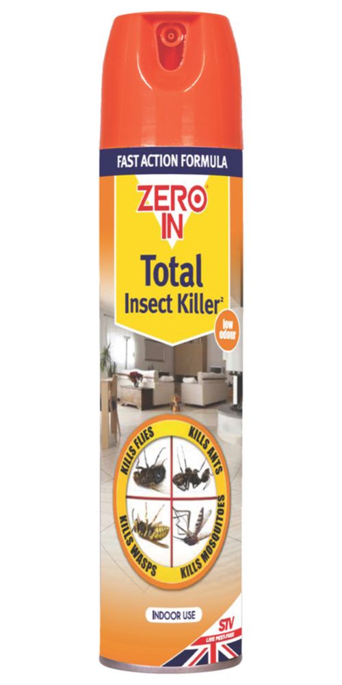 Zero In Total Insect Killer Spray 300ml - Screwfix