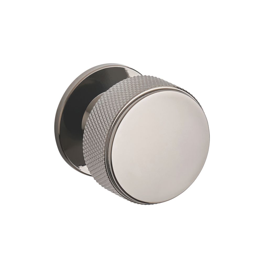 Elite Knobs & Handles Kensington Knurled Cabinet Knob Black Nickel 35mm ...