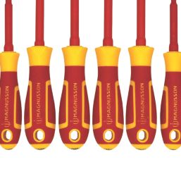 Magnusson Mixed VDE Screwdriver Set 12 Pcs - Screwfix