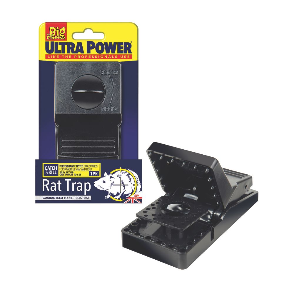 The Big Cheese Ultra Power Rat Trap - Screwfix