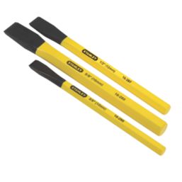 Stanley Cold Chisel Set 3 Pcs - Screwfix
