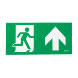 Robus Maintained or Non-Maintained Emergency LED Exit Box with Up Arrow ...