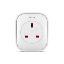 Drayton Wiser 10A Smart Plug White - Screwfix