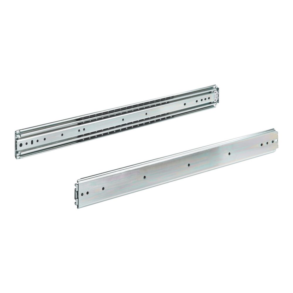 Essentials Steel Heavy Duty Self-Closing Ball Bearing Drawer Runners ...