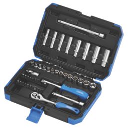 Draper Mixed Drive Metric Socket Set 47 Pieces - Screwfix