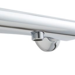 Highlife Bathrooms ASP Slim Exposed Single Outlet Thermostatic Chrome ...