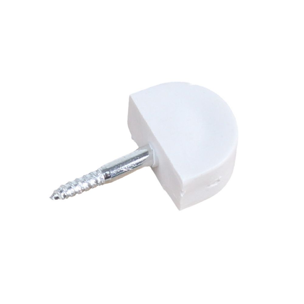 Essentials MDF Flat Shelf Supports White 20 Pack - Screwfix