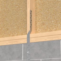 Simpson Strong-Tie Twisted Restraint Straps 1400mm 10 Pack - Screwfix