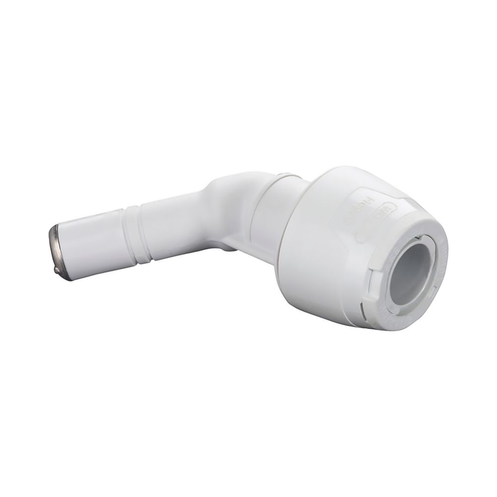 Hep2O Plastic Push-Fit Equal 45° Keyless Stem Elbow 10mm - Screwfix