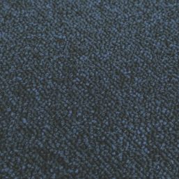 Contract Pacific Dark Blue Carpet Tiles 500 x 500mm 20 Pack Screwfix