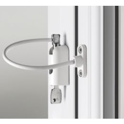 Jackloc The Pro 2 Window Restrictor White 200mm 20 Pack - Screwfix