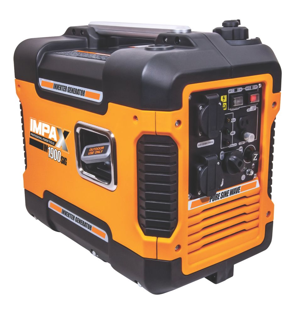 IMPAX IM1900SIG 1900W Inverter Generator 240V - Screwfix