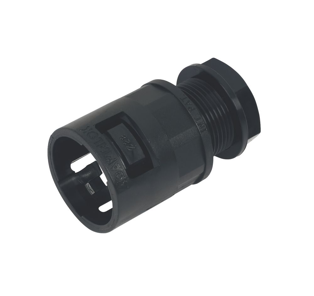 Adaptaflex Type A Straight Fixed External Thread Adaptalok Fittings M25 ...
