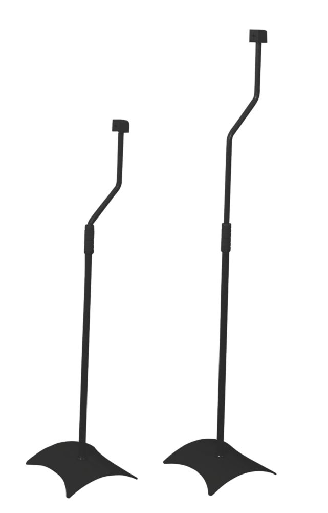 AVF Universal Speaker Stands Black - Screwfix