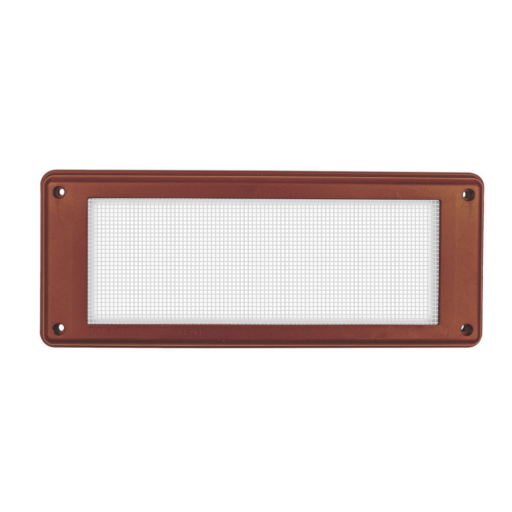 Metex Ventguard Brown Rodent & Crawling Insect Airbrick Vent Cover ...