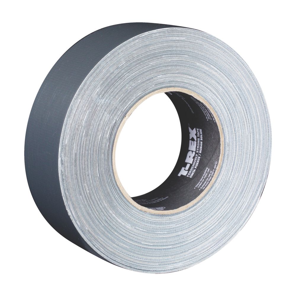 T-Rex Premium Cloth Tape 60 Mesh Grey 9.14m x 48mm - Screwfix
