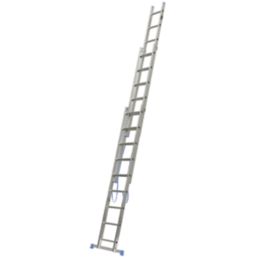 Mac Allister Aluminium 5.4m Combination Ladder - Screwfix