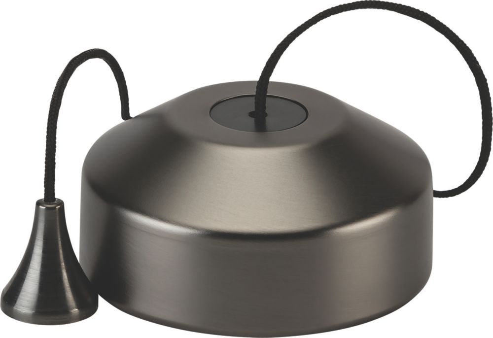 Knightsbridge 10AX 2-Way Pull Cord Switch Smoked Bronze - Screwfix