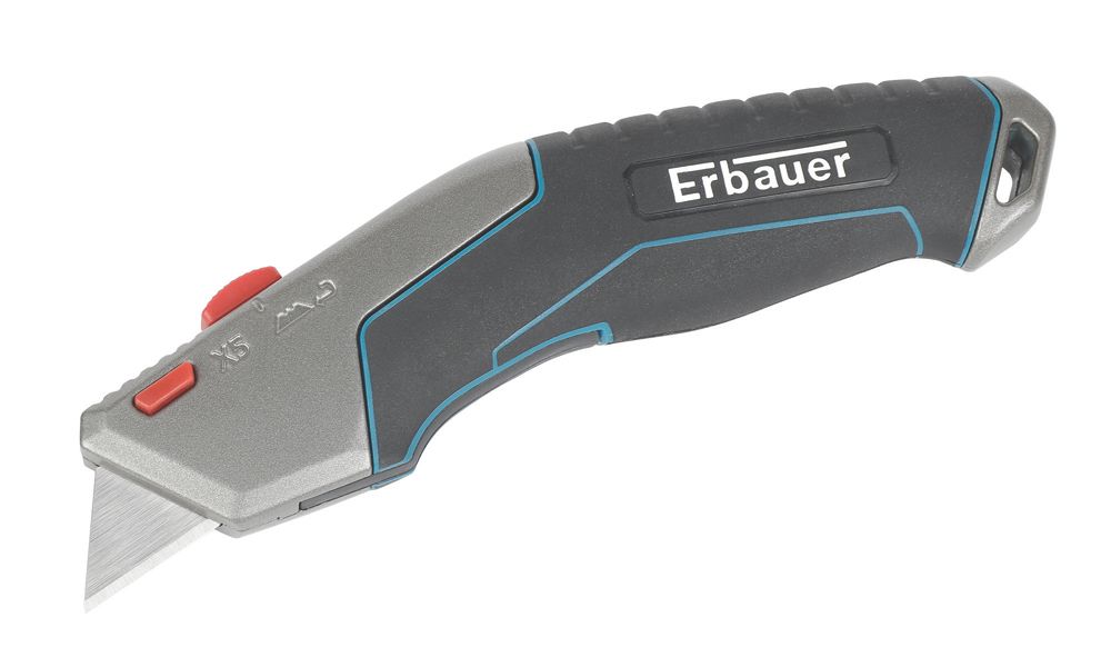 Erbauer Retractable Knife - Screwfix