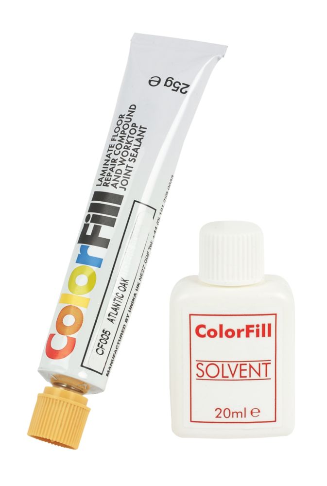 Colorfill Worktop Compound Atlantic Oak 2 Pcs - Screwfix