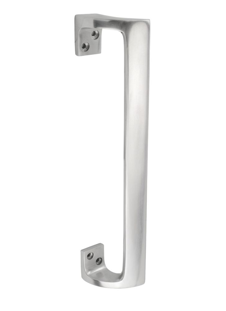 Smith & Locke Fire Rated Oval Pull Handle Satin Anodised Aluminium 20mm ...