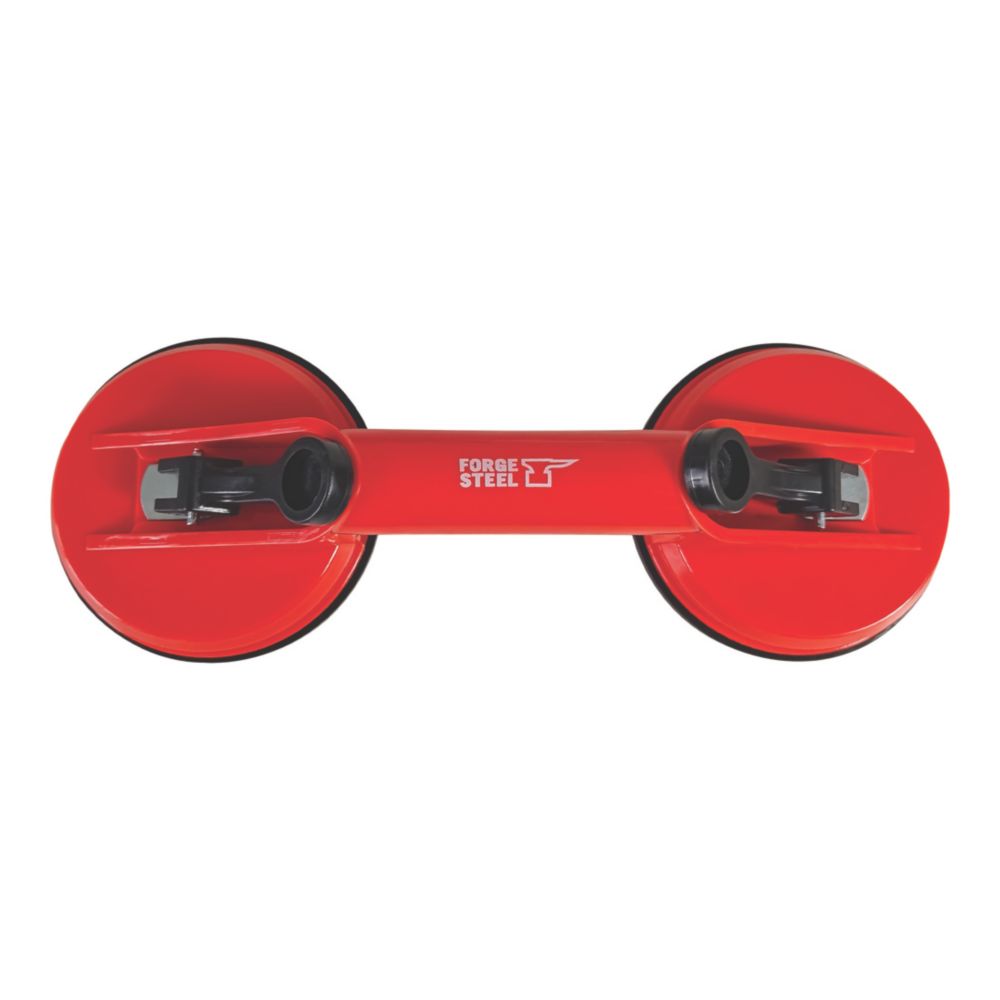 Forge Steel Double Cup Suction Lifter - Screwfix