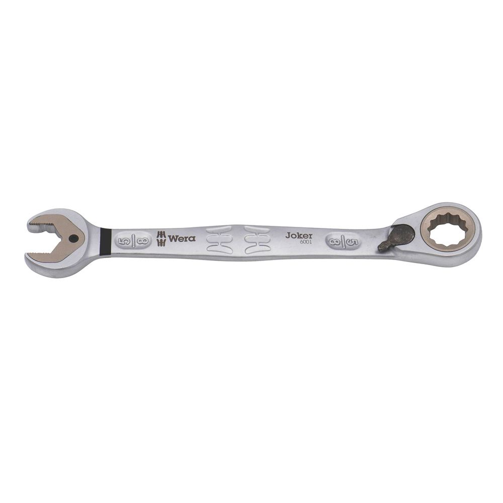 Wera 6001 Joker Switch Combination Spanner 5/8" - Screwfix