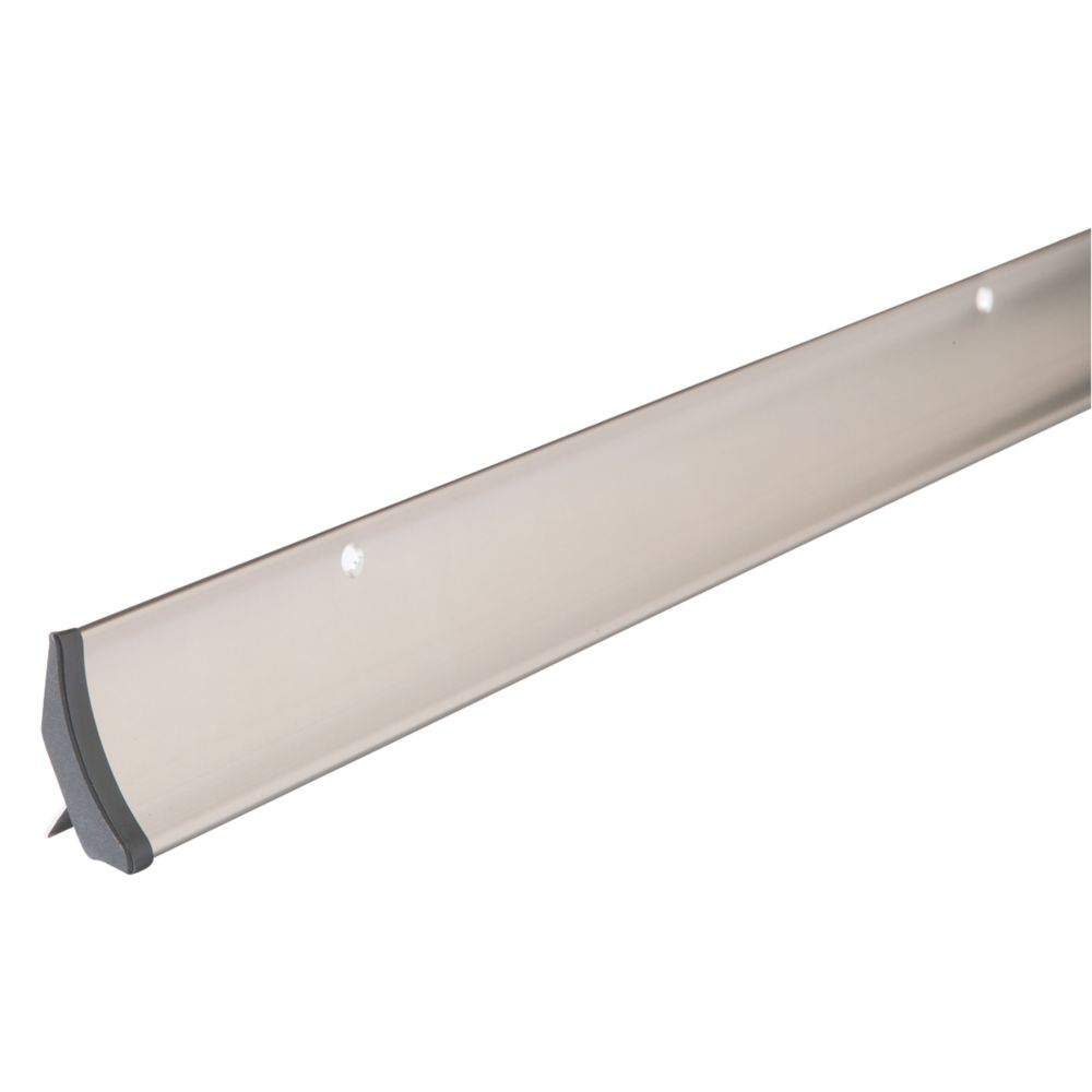 Stormguard Rain Deflector Brushed Steel Finish 914mm - Screwfix