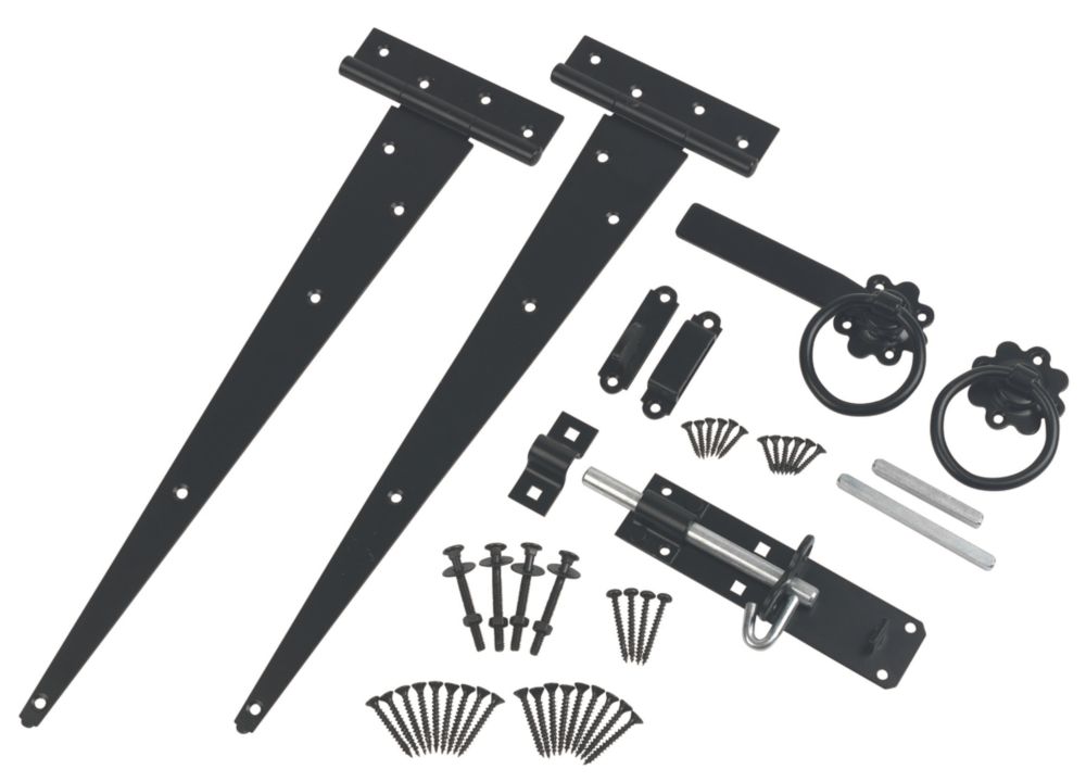 GateMate Ring Latch Side Gate Kit 5 Pieces - Screwfix