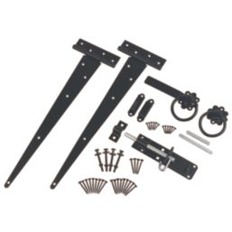 GateMate Ring Latch Side Gate Kit 5 Pieces - Screwfix