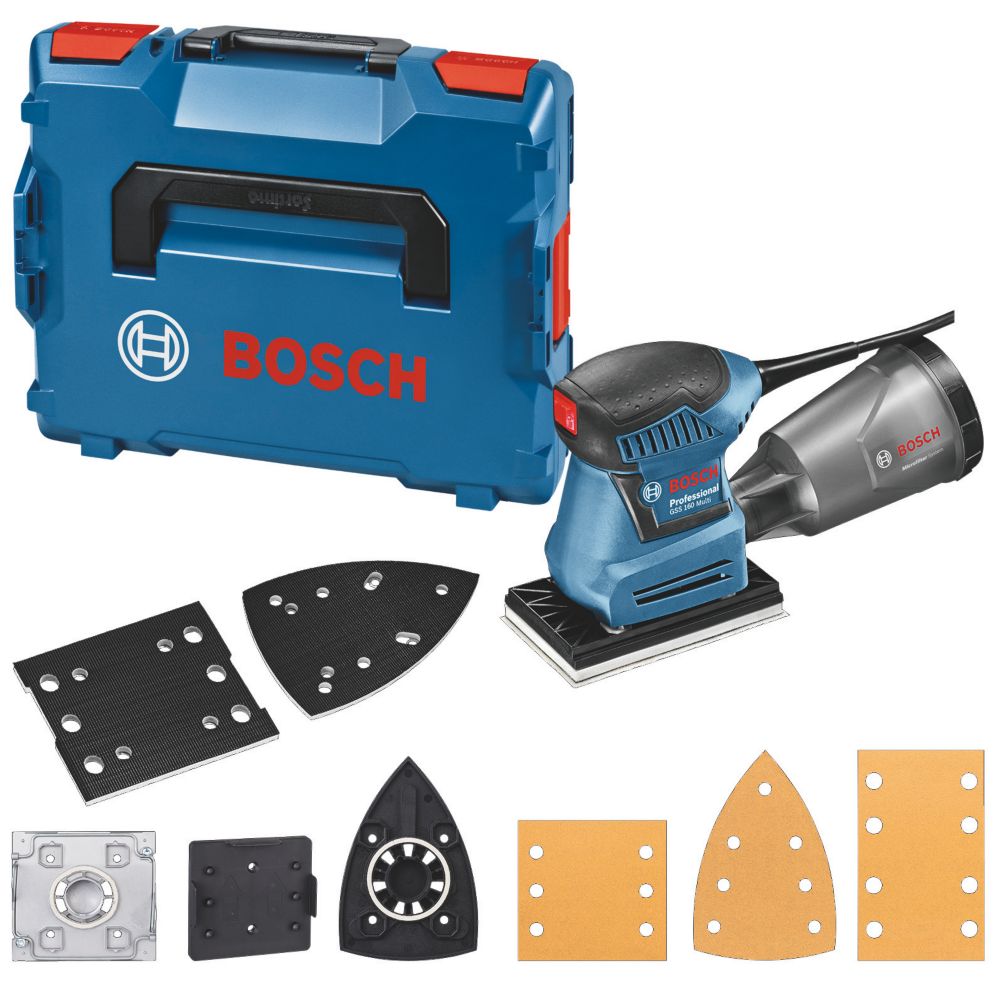 Bosch GSS 160 4" Electric Orbit Sander 230V - Screwfix