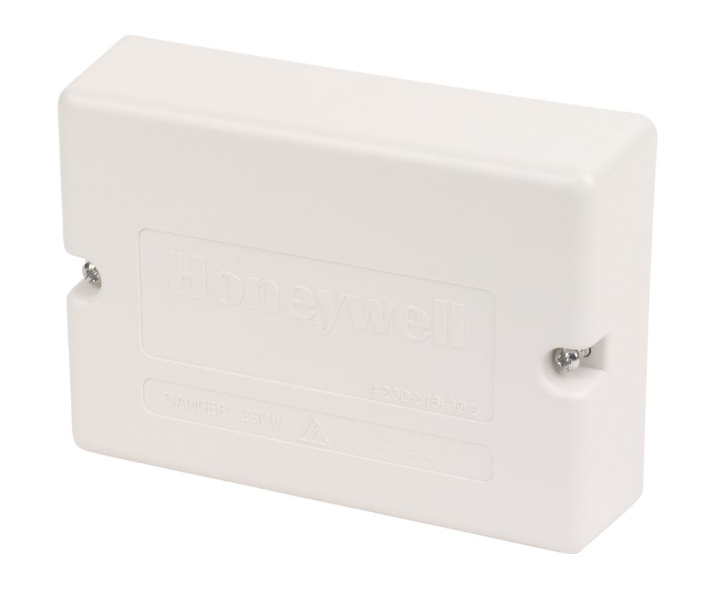 Honeywell Home 15A 10-Terminal Junction Box 147mm x 40mm x 104mm - Screwfix