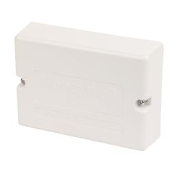 Honeywell Home 15A 10-Terminal Junction Box 147mm x 40mm x 104mm - Screwfix