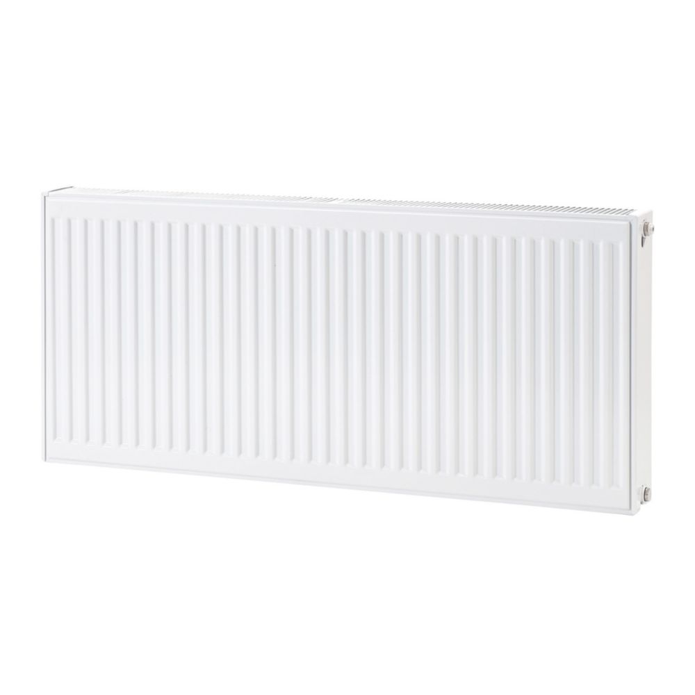 Flomasta 500mm x 1100mm 5523BTU White Type 22 Convector Radiator - Screwfix