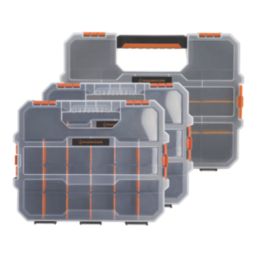 Magnusson Compartment Organiser Case 3 Piece Set - Screwfix