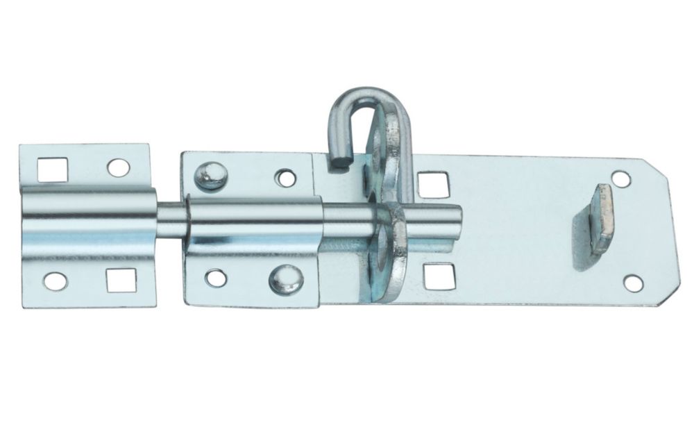Smith & Locke Brenton Gate Bolt Silver 102mm - Screwfix