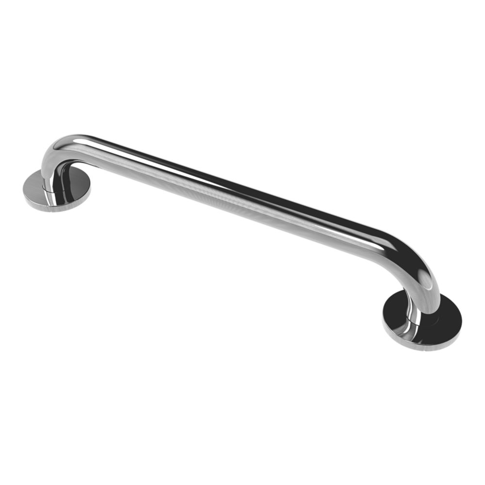 Nymas NymaCARE Straight Doc M Grab Rail Polished Stainless Steel 450mm ...