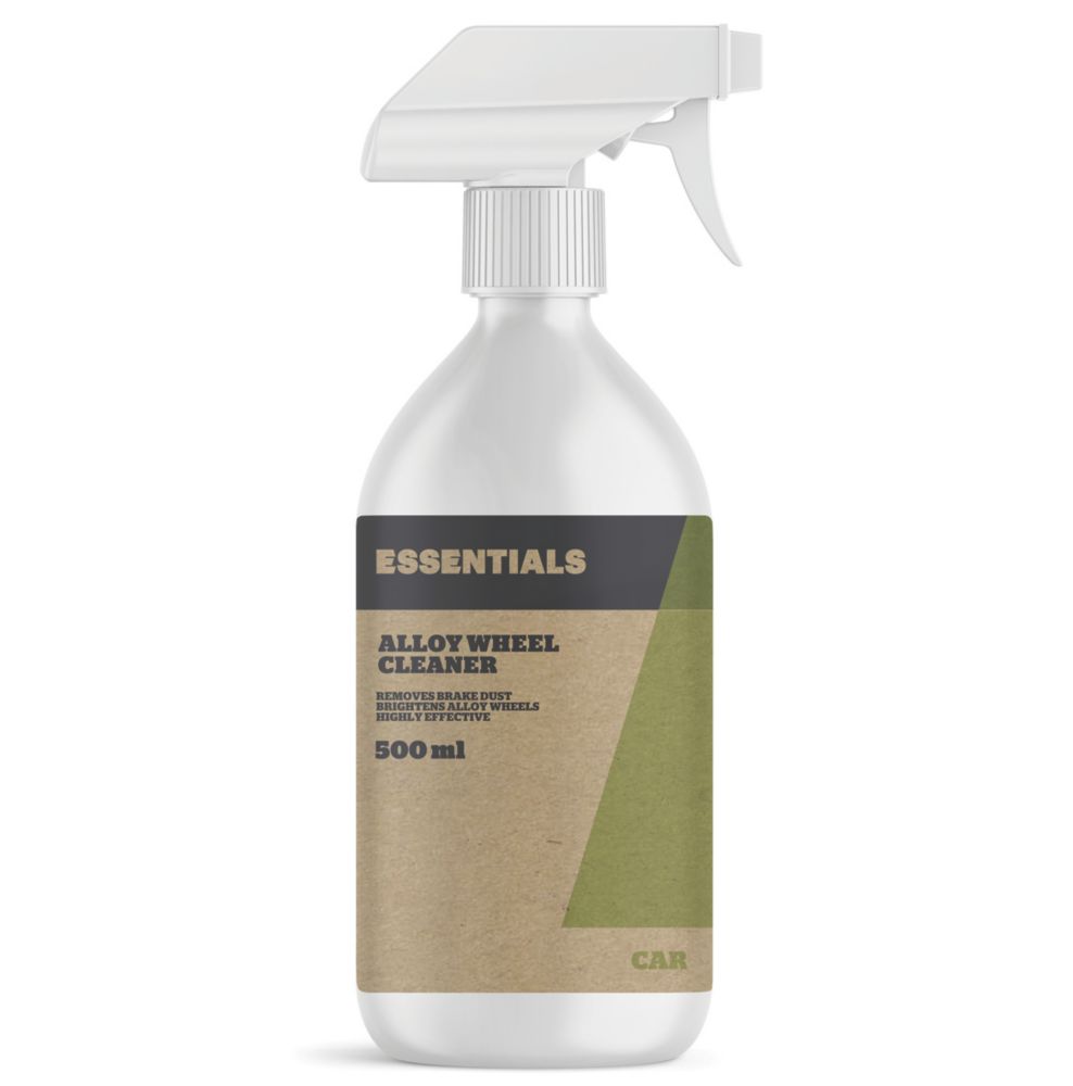 Essentials Acid-Free Wheel Cleaner 500ml - Screwfix