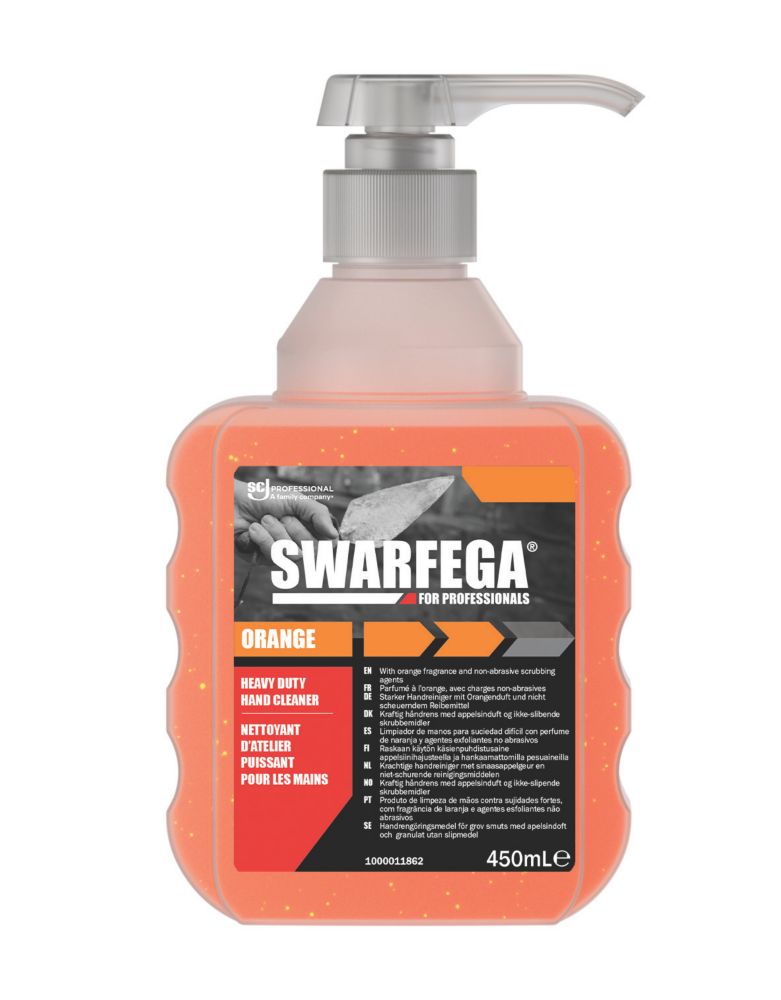 Swarfega Orange Hand Cleaner 450ml - Screwfix