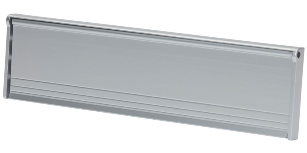 Diall Letter Box Aluminium 294mm x 73mm - Screwfix