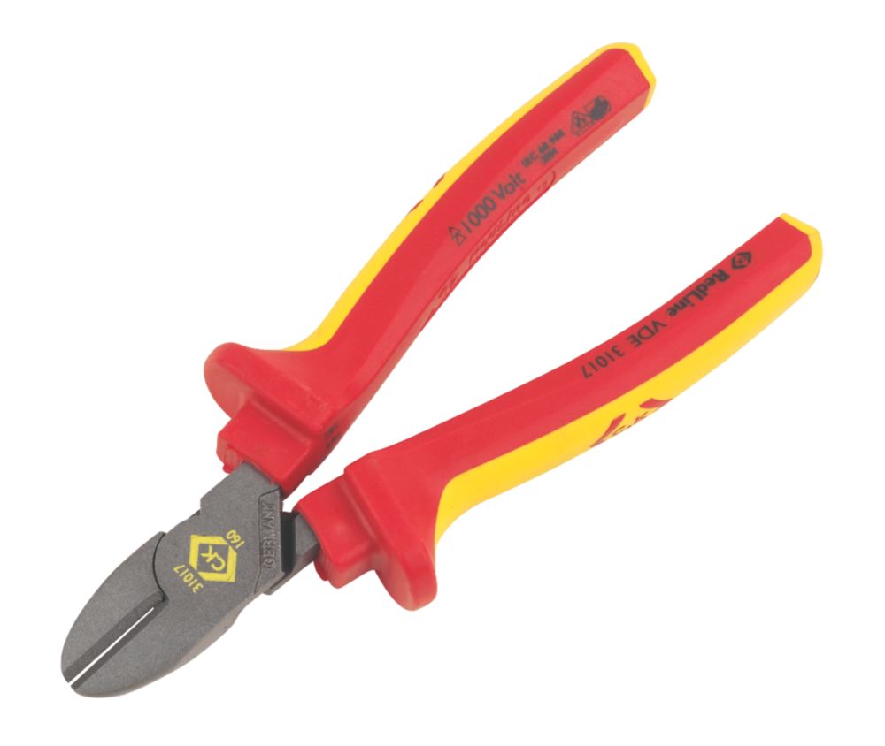 C.K VDE Side Cutters 6 1/4" (160mm) - Screwfix