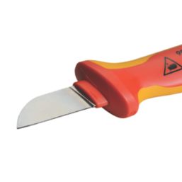 Knipex 98 52 SB VDE Fixed Cable Knife 2" - Screwfix