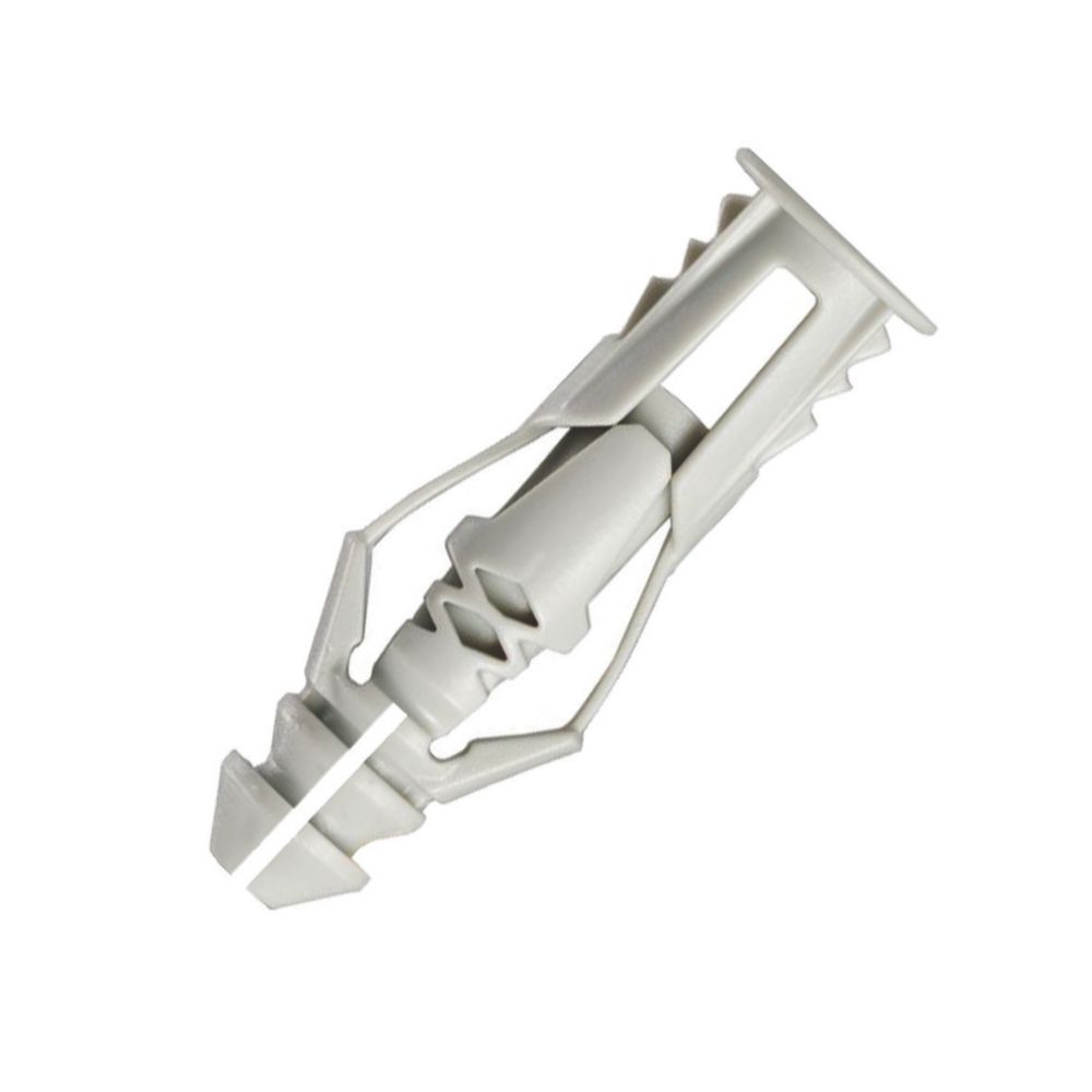 Cobra TripleGrip 6mm Universal Wall Fixings 10mm x 39mm 40 Pack - Screwfix