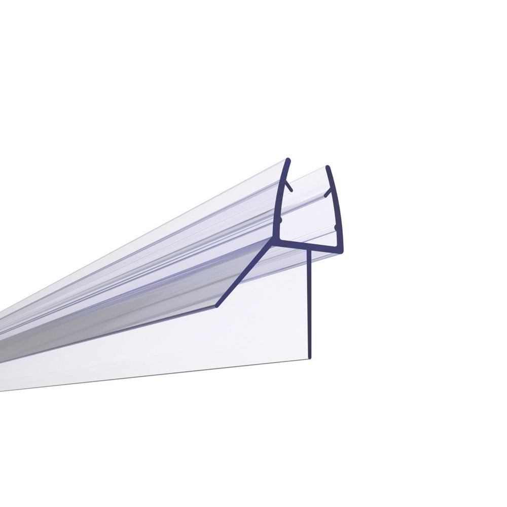 ETAL Neo Deflector/Sweeper Bath Screen Seal Clear 1000mm - Screwfix