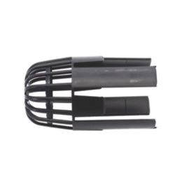 FloPlast Balloon Leaf Guard Black 65-68mm - Screwfix