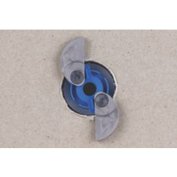 GripIt Plasterboard Fixings 25mm x 14mm 8 Pack - Screwfix