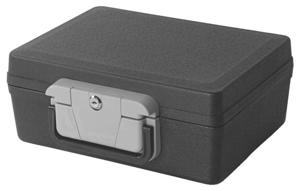 Smith & Locke 6Ltr Fire-Rated Chest 215mm x 340mm x 160mm - Screwfix