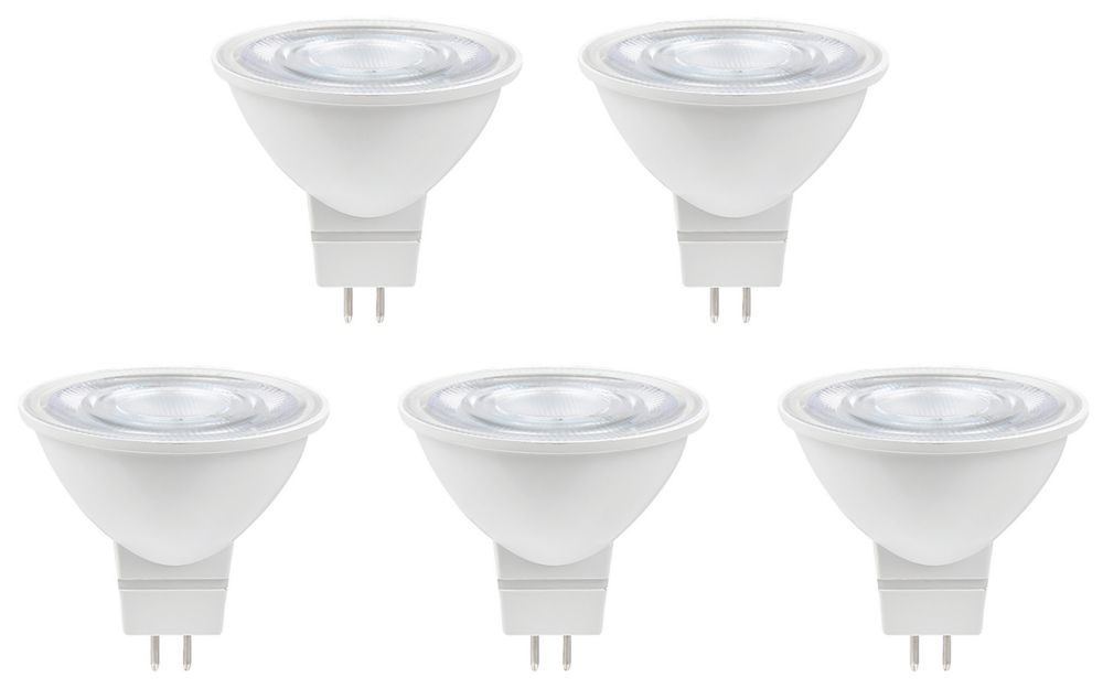 LAP GU5.3 MR16 LED Light Bulb 345lm 3.4W 5 Pack - Screwfix