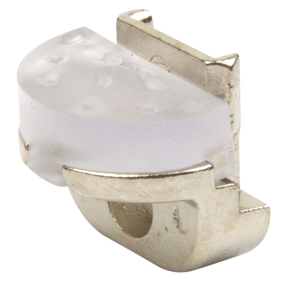 Hafele Glass Shelf Supports 2 Pack - Screwfix