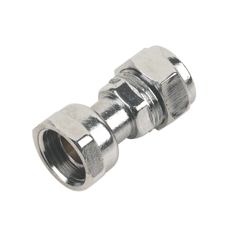 Flomasta Compression Straight Tap Connector 15mm x ½" | Pipe Fittings ...